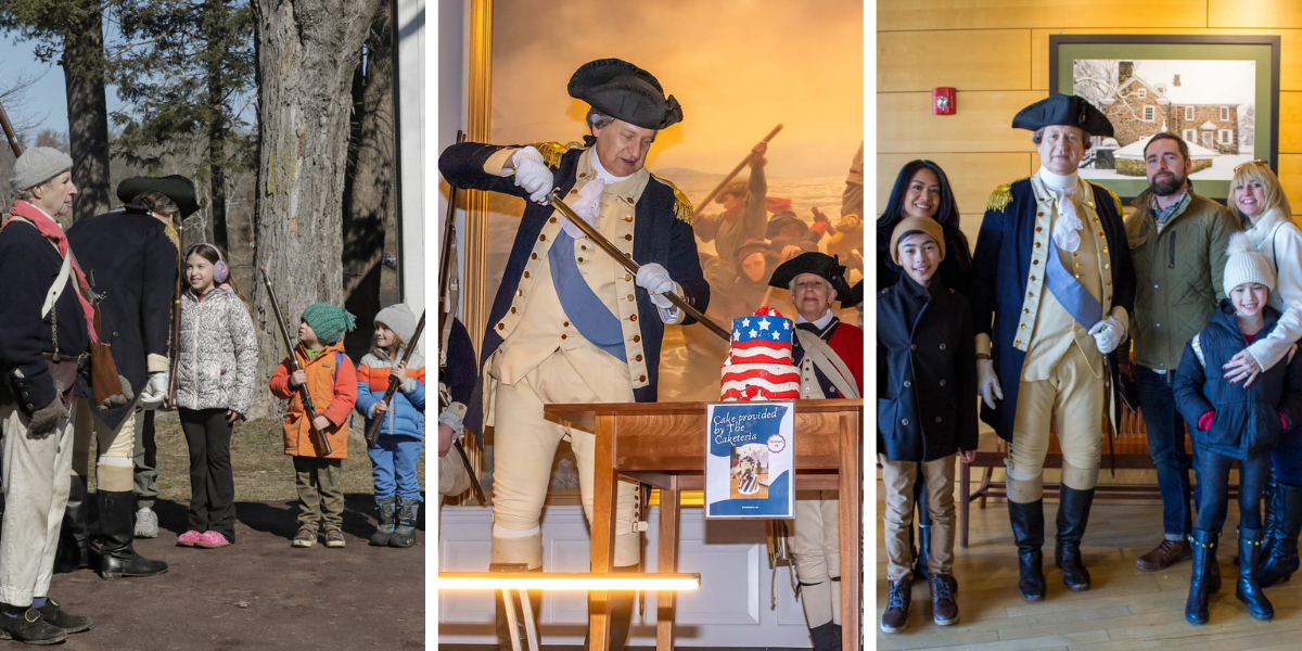 George Washington Birthday Card George Washington At Valley Forge