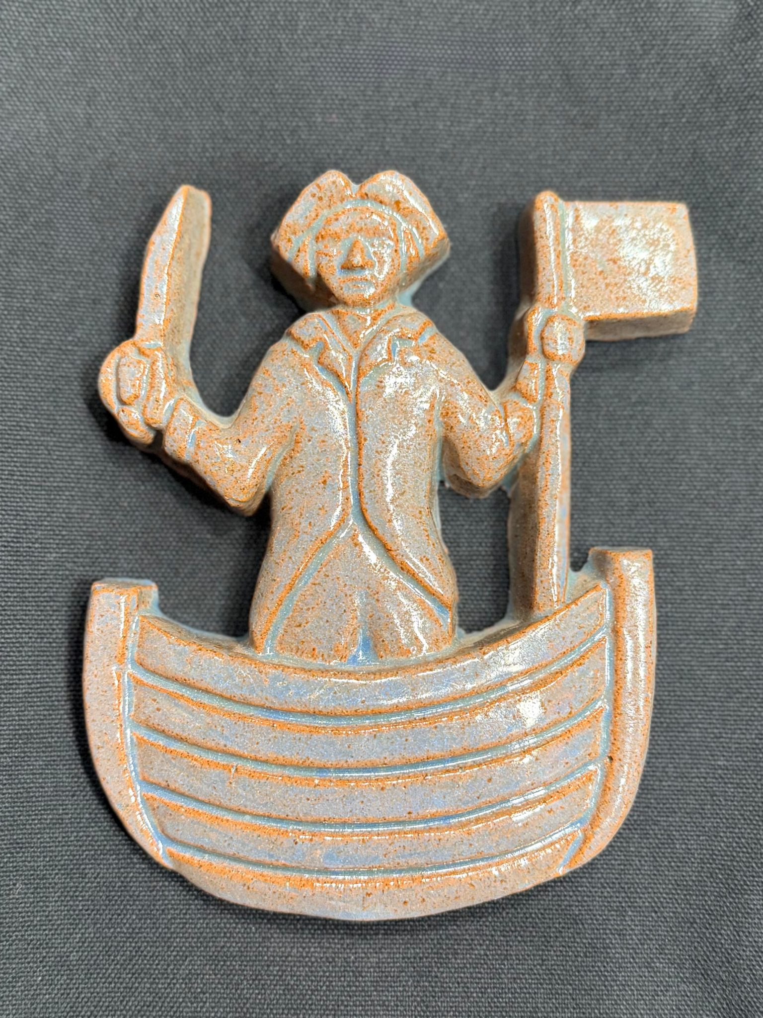 GW crossing Tile | Washington Crossing Historic Park